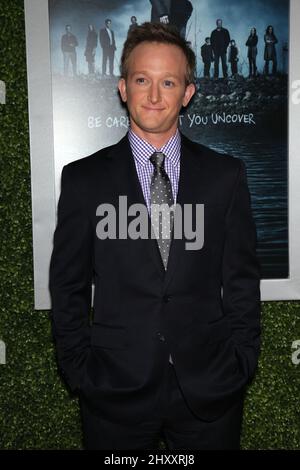 Eric Ladin attending "The Killing" Season 2 Premiere held at the ...