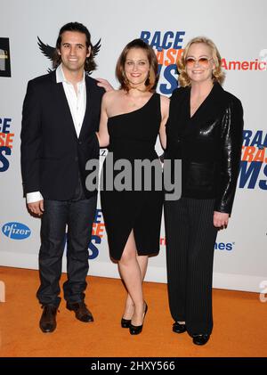 Clementine Ford and fiance Cyrus Wilcox at the 19th Annual Race To ...