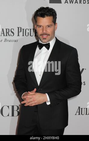 Ricky Martin attends the 66th Annual Tony Awards held at The Beacon ...