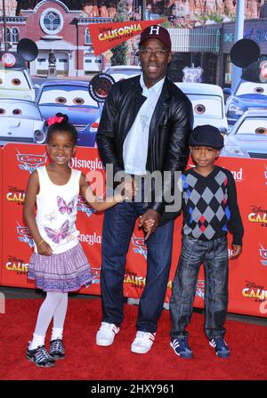 Courtney B. Vance, daughter Bronwyn Vance and son Slater Vance. 13 June ...