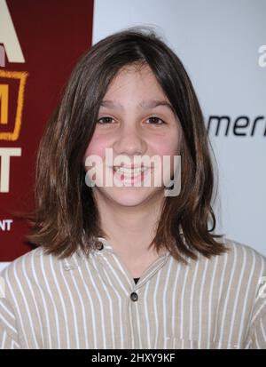 Michael D'Addario attending the premiere of 'People Like Us' during the ...