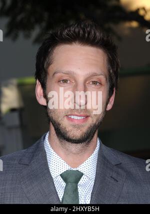 Joel David Moore attends the premiere of Netflix's "Kinda Pregnant" at ...