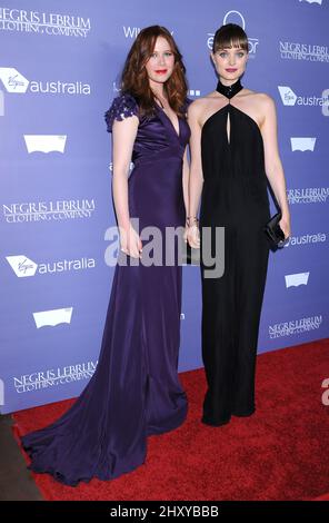 Anna McGahan attending the Australians in Film Awards & Benefit Dinner ...