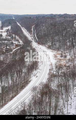 An aerial view of Dundas, Ontario, Canada Stock Photo - Alamy
