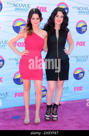 Vanessa Marano at the 2012 Teen Choice Awards at the Gibson ...