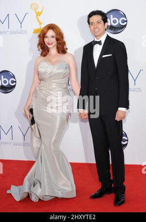 Christina Hendricks attends the 64th Primetime Emmy Awards held at the ...
