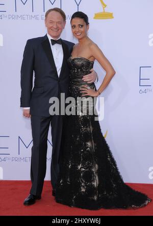 Jared Harris & Allegra Riggio attends the premiere of "Lincoln" at the ...