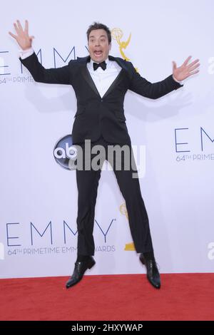 Jimmy Fallon attends the 64th Primetime Emmy Awards held at the Nokia ...