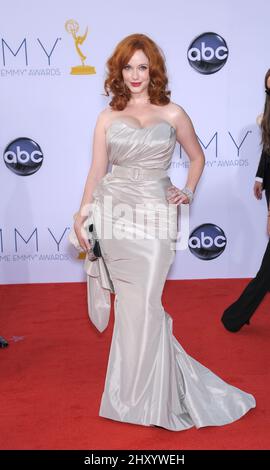 Christina Hendricks attends the 64th Primetime Emmy Awards held at the ...