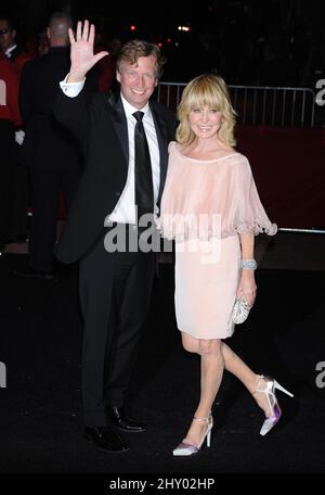Nigel Lythgoe and Lulu attending David Furnish's 50th Birthday Party ...