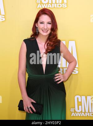 Katie Armiger arriving at the 46th Annual Country Music Awards in ...