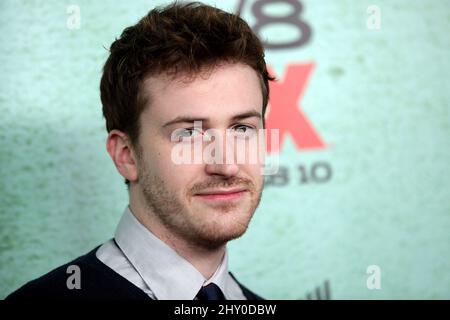 Joe Mazzello attending the "Justified" Season Premiere held at Paramount Studios in Los Angeles ...