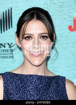 Abby Miller attending the "Justified" Season Premiere held at Paramount ...