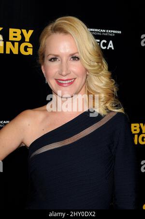 Angela Kinsey attending the premiere of "Struck By Lightning" at the ...