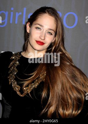 Jemima Kirke attending the premiere of HBO's "Girls" Season 2 at NYU ...