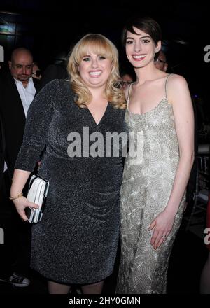 Rebel Wilson and Anne Hathaway during a Hollywood Walk of Fame star ...