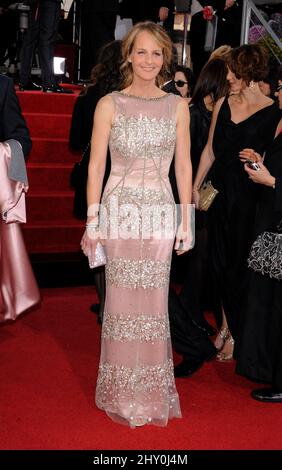 Helen Hunt arriving at the 70th Annual Golden Globe Awards held at the ...