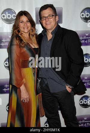 Gary Galone and Grace attending the premiere of Disney ABC Television's ...