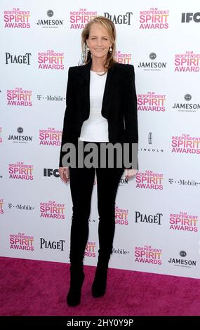 Helen Hunt attending the 2013 Independent Spirit Awards at Santa Monica ...