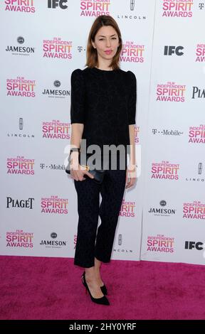Sofia Coppola attending the 2013 Independent Spirit Awards at Santa ...