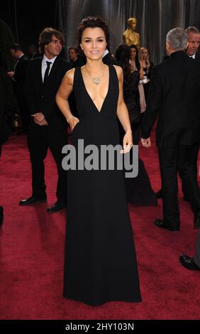 Elizabeth Barks arriving at the 85th Annual Academy Awards held at the ...