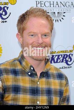 Jesse Tyler Ferguson arriving at the 2013 Lakers Casino Night at Club ...