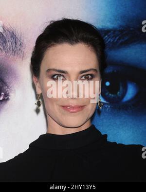 Michelle Forbes attending the season 3 premiere of the show "Game Of ...