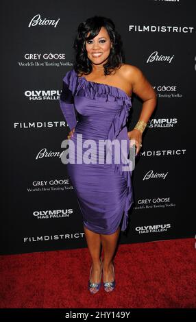 Lela Rochon attending the premiere of "Olympus Has Fallen" in Los ...