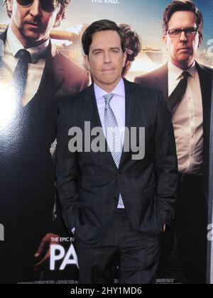 Ed Helms attending "The Hangover Part 3" premiere at Village Theatre in ...