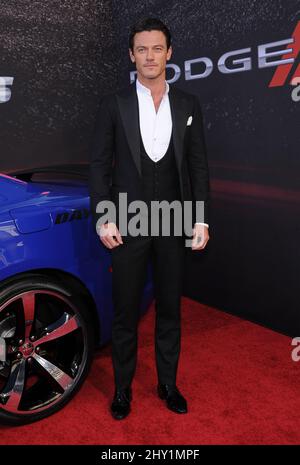 Luke Evans arriving for the Universal Pictures Film Premiere for Fast ...