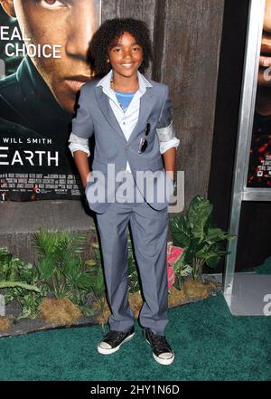 Jaden Martin at the premiere of 'After Earth' at The Ziegfeld Theatre in New York City - 29 May ...