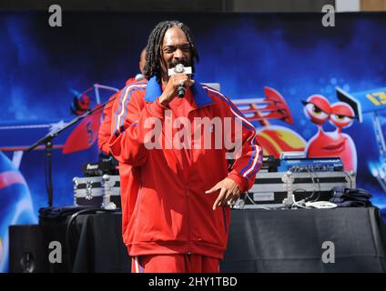 Snoop Dogg at the 20th Century Fox and Dreamworks "Turbo" treat for E3 ...