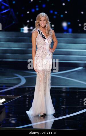 Emily Hart, Miss Indiana USA during the 2013 Miss USA Preliminary ...