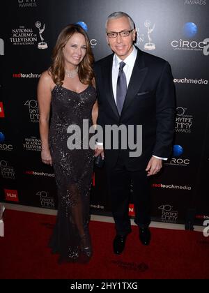 Dr. Drew Pinsky and Susan Pinsky attending the 2016 MTV Movie Awards ...