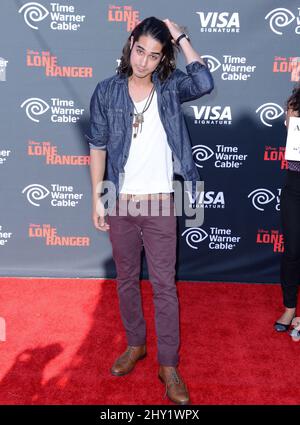 Avan Jogia attending "The Lone Ranger" World Premiere at California Adventure in Los Angeles ...