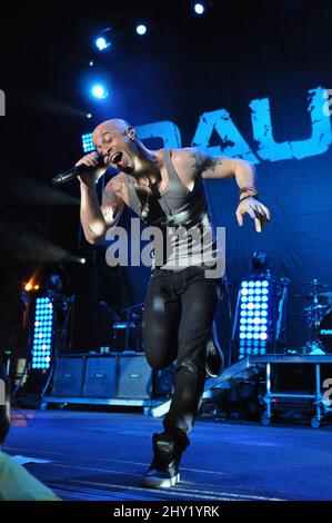 Chris Daughtry of the rock group 'Daughtry' performs at the Red Hat ...