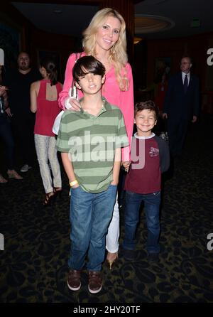 Brandi Glanville, Jake Cibrian, Mason Cibrian attends the Ringling Bros ...