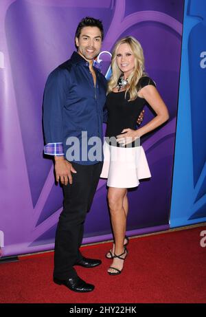 Eddie Judge and Tamra Barney attending the NBCUniversal Summer 2013 TCA ...