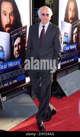Larry David arriving Clear History Premiere at the Arclight Theatre In ...