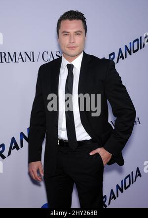 Kevin Ryan attends the "Paranoia" US premiere held at the Directors ...