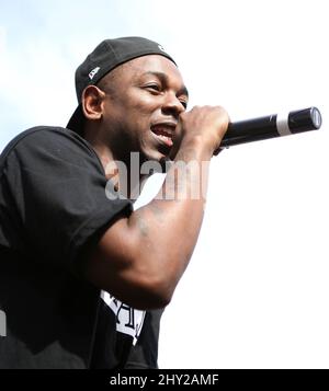 Kendrick Lamar performing at Labor Day Weekend at Ditch Fridays at ...