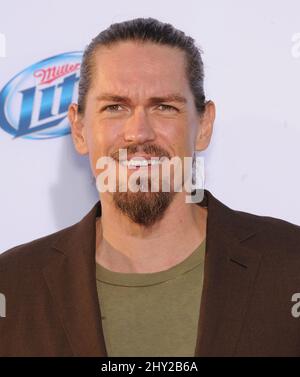 Steve Howey attends the season six premiere for Sons of Anarchy Stock ...