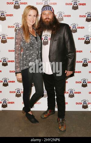 Korie Robertson,Willie Robertson,Duck Dynasty attending a "Very Merry ...