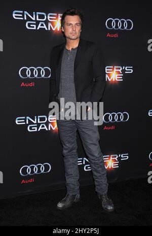 Len Wiseman at the Los Angeles premiere of 'Total Recall' held at the ...