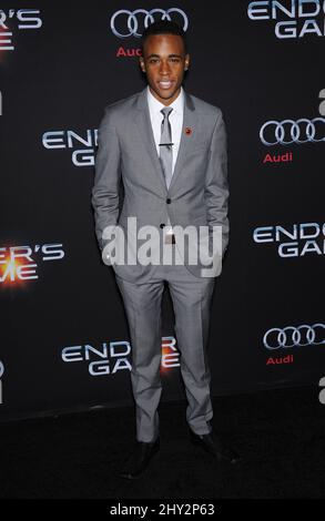 Khylin Rhambo attending the "Ender's Game" Premiere held at the TLC ...