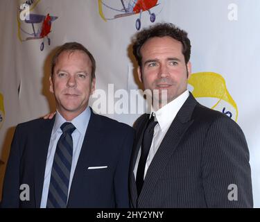 Kiefer Sutherland, Jason Patric arrives at the "Stand Up For Gus ...