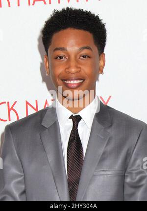 Jacob Laitmore attending the premiere of "Black Nativity" in New York ...