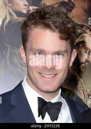Calum Gittins attending "The Hobbit: The Desolation Of Smaug" premiere ...