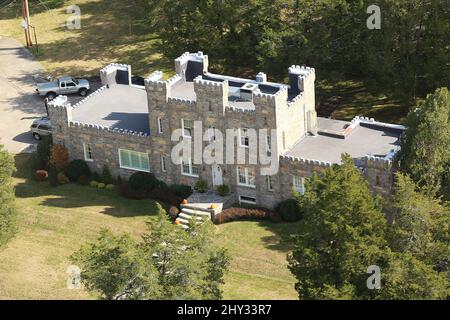 An overhead view of The Castle in Tennessee Stock Photo - Alamy