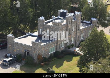 An overhead view of The Castle in Tennessee Stock Photo - Alamy